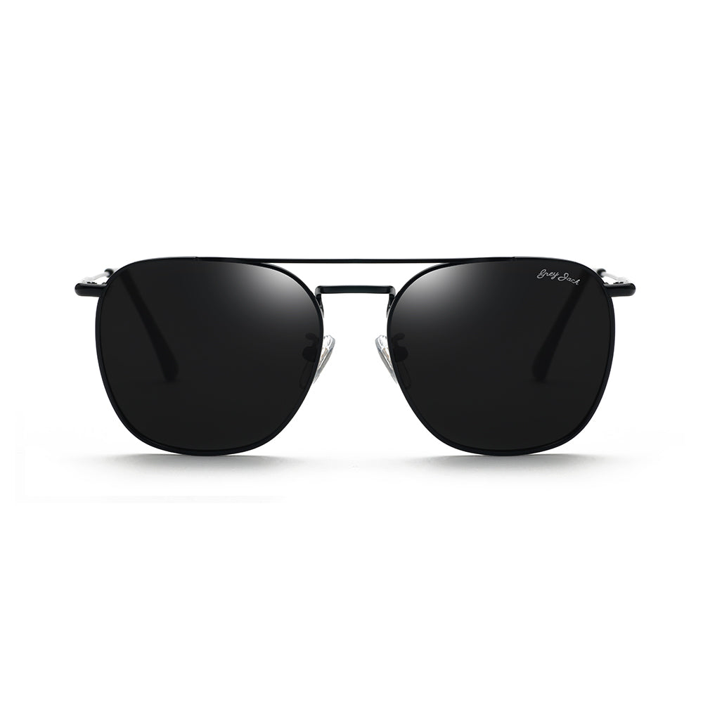 Small Round Polarized Sunglasses for Men Women Metal Frame 1265 ...